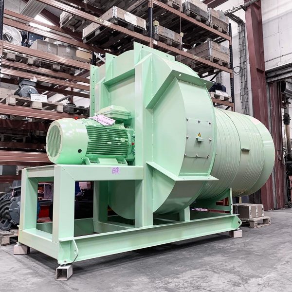 Combustion Air Fan for Ship Boiler | Marine Fans | BarkerBille